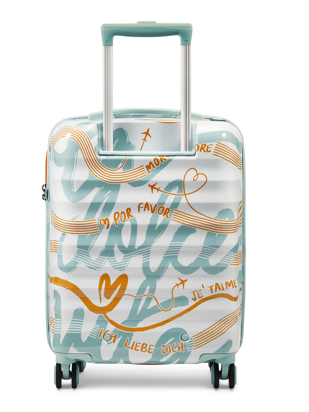 Buy Bullet Silver Medium Trolley Suitcase | uppercase
