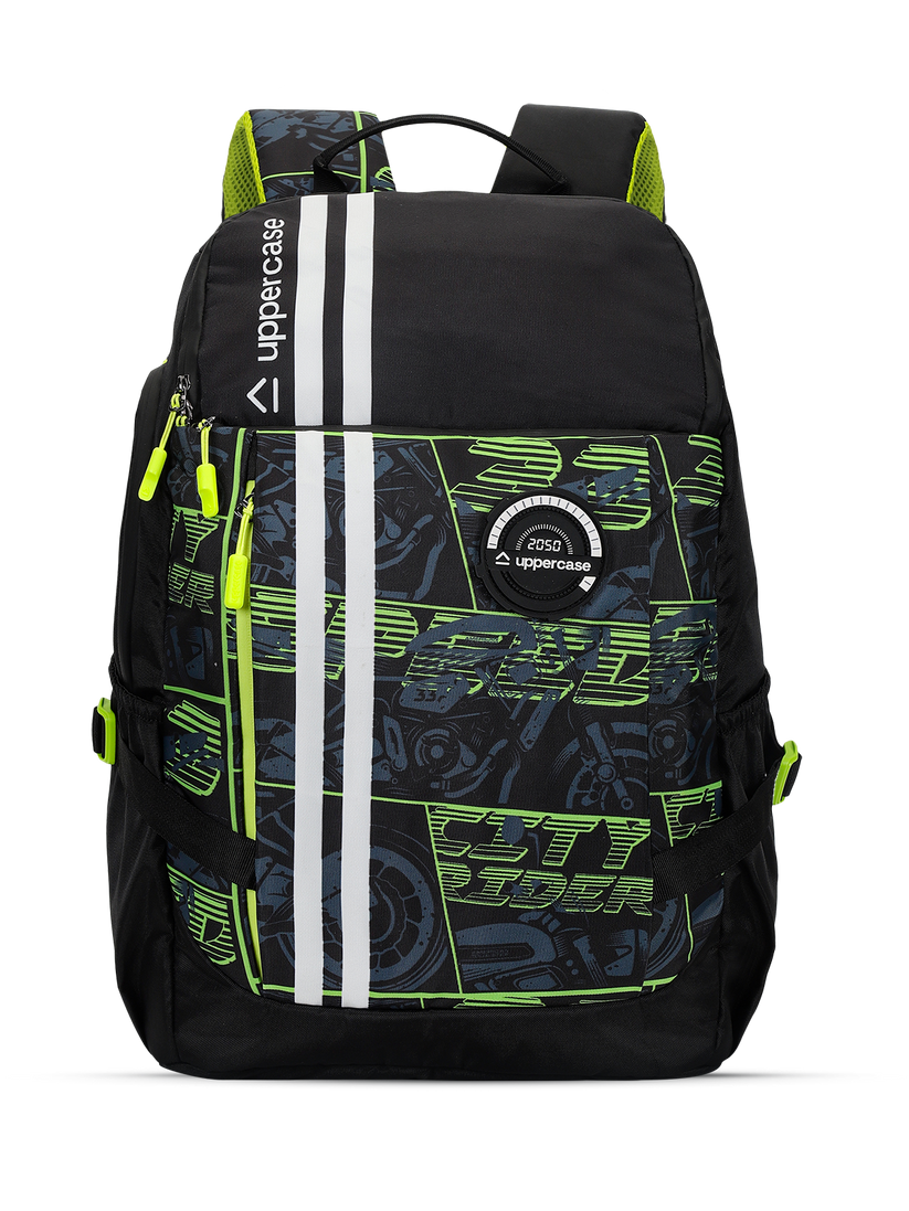 Campus 2024 Black Backpack for School