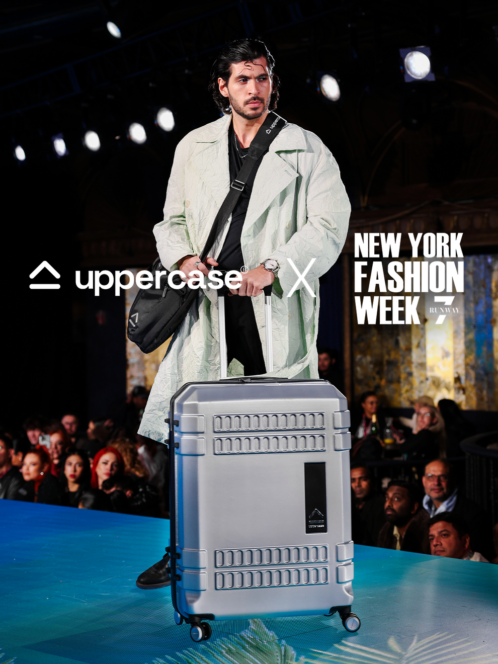 Buy Bullet Silver Medium Trolley Suitcase | uppercase