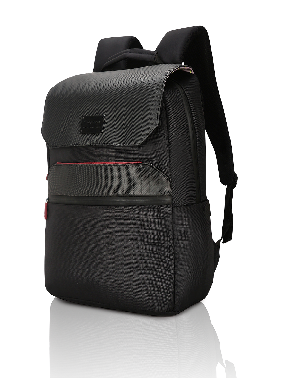 Shop Anti-Theft Matrix Black Backpack for Daily & Travel Use