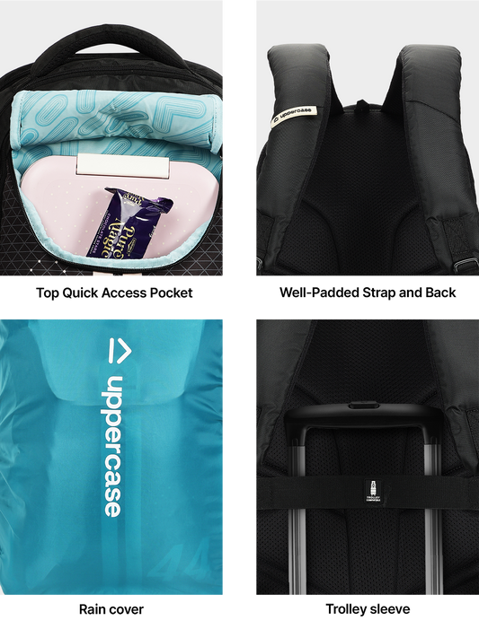 Buy Pixel 03 2025 Black Backpack Online