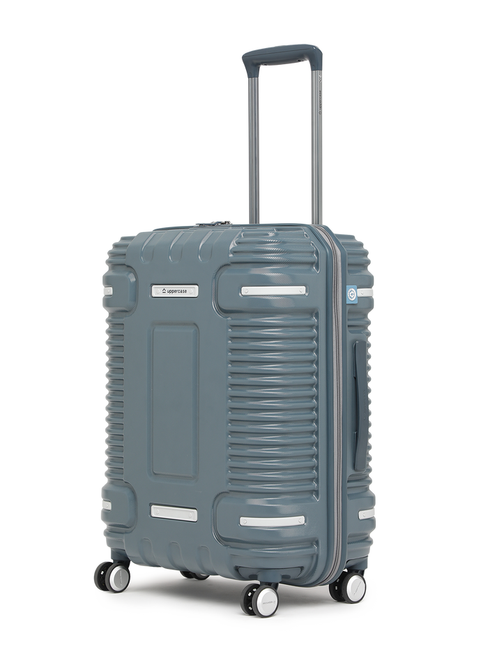 Buy Ridge Blue Medium Trolley Luggage Bag